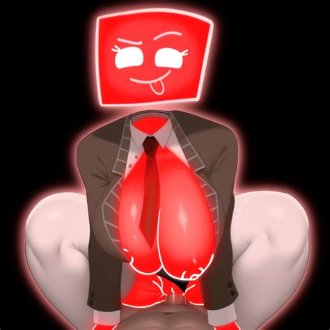 Rule 34 Ai Assisted Ai Generated Black Background Glowing Knightnyan Large Breasts Minaxa