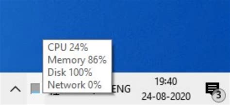 How To Show Cpu Meter In Windows Taskbar