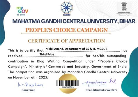 nikhil anand on linkedin achievement blogging mgcub