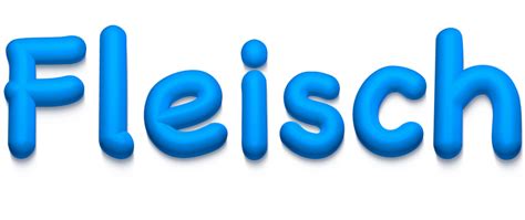 Fleisch Worterarbeitung Nach Der Afs Methode