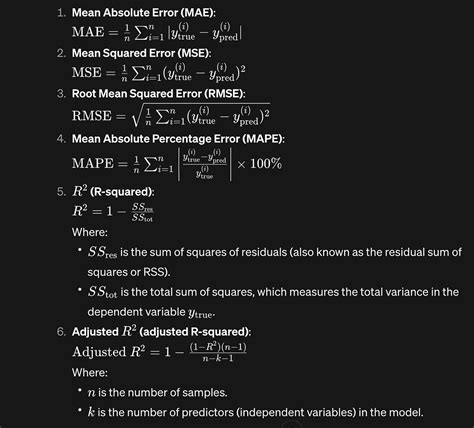 Evaluation Metrics — Supervised Ml By Manpreet Buttar Medium