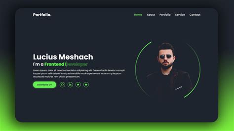 Create A Portfolio Website Using Html And Css Only Codehals Ko Fi Shop