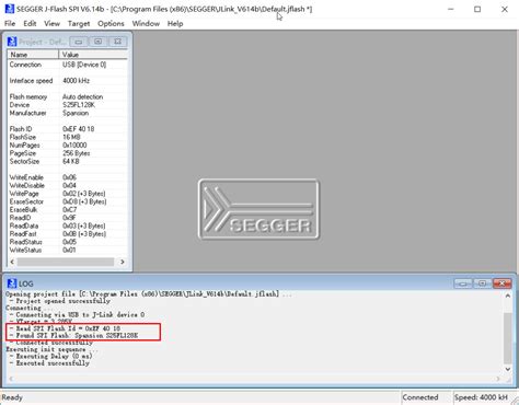 Jlink使用技巧之烧写spi Flash存储芯片j Flash Spi软件 Csdn博客
