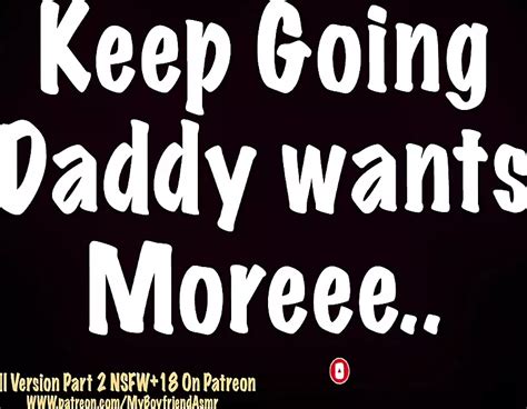 Daddy Says Keep Going Till I Cum L Male Moaning Sexy Boyfriend Voice