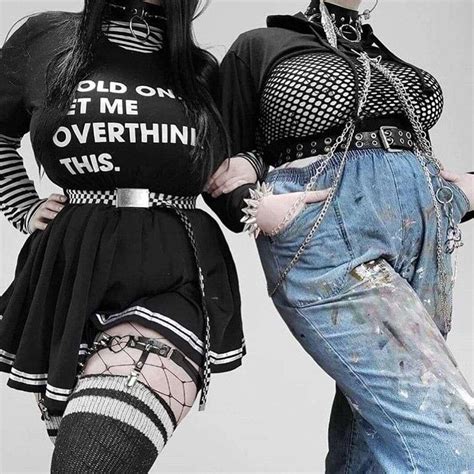 57 Goth Thighs Ideas Edgy Outfits Cute Outfits Aesthetic Clothes