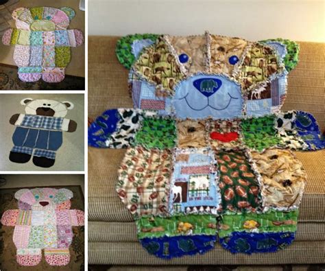 Teddy Bear Rag Quilt Teddy Bear Quilt Pattern Rag Quilt Patterns