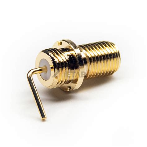 Sma Female Right Angle Bulkhead Panel Mount Connector Metabeeai