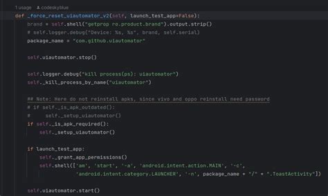 Uiautomator2基本介绍源码走读 Wenjies Blog