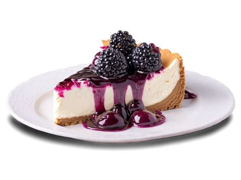 Cheesecake Creamy Cheesecake With Graham Cracker Crust Topped With
