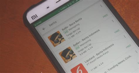 Aplikasi Portal Berita Android Berbahasa Indonesia
