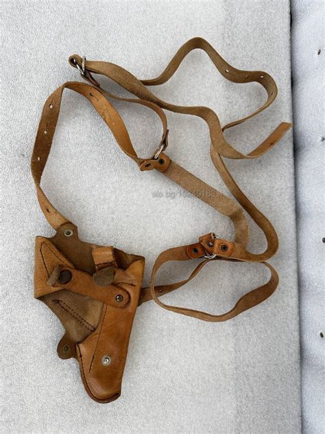 Кожен подмишничен кобур за пистолет Оръжие и лов Кърджали Кожен подмишничен кобур за п