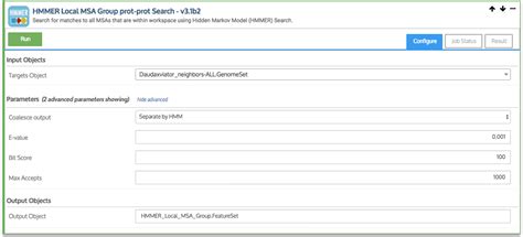 Hmmer Custom Search And Functional Profile V332 Kbase App