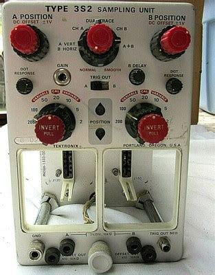 Plug Ins Tektronix Oscilloscope