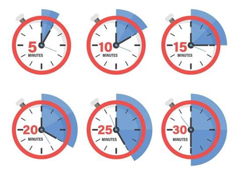 5 Minute Clock Vector Art Icons And Graphics For Free Download