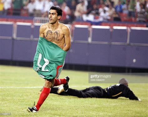 Nery Castillo Of Mexico Takes His Shirt Of In Celebration After News Photo Getty Images