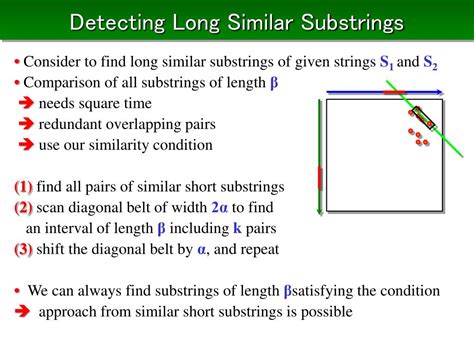 PPT An Efficient Algorithm For Finding Similar Short Substrings From