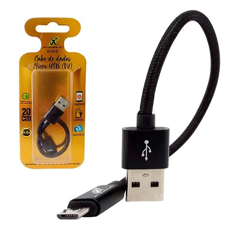 Cabo Micro Usb V Turbo Magn Tico Metros X Cell Xc Cd