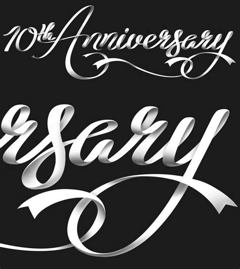 23 Best Ribbon Font Ideas Ribbon Font Lettering Typography