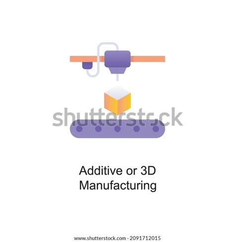 Additive 3d Manufacturing Vector Gradient Icon Stock Vector Royalty Free 2091712015 Shutterstock