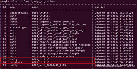 Django执行migrate无法生成表，提示 No Migrations To Applydjango运行migrate没有生成创建好的表