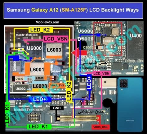 Samsung Galaxy A12 A125f Backlight Ways Display Light Problem Solution
