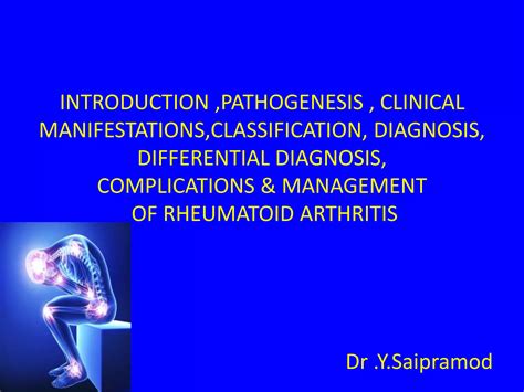 Introduction Pathogenesis Clinical Manifestations Of Rheumatoid Pptx