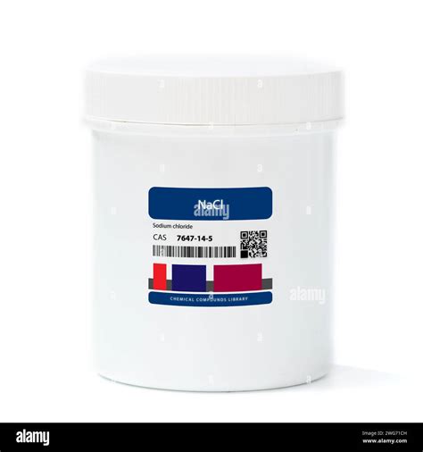Nacl Sodium Chloride Salt Chemical Compound Cas Number 7647 14 5