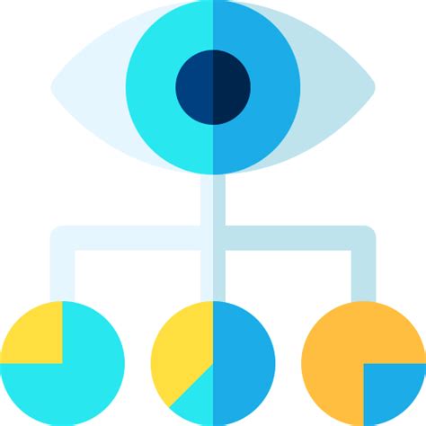 Data Visualization Basic Rounded Flat Icon