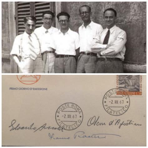 Edoardo Amaldi Franco Rasetti Oscar Dagostino Catawiki