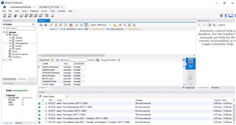 Database Management Systems Assignment Dml And Ddl Queries On Olympic