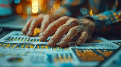 Premium Photo A Focused Shot Of Hands Analyzing Background