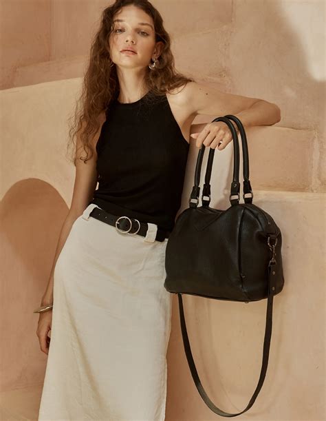 Force Of Being Leather Handbag Status Anxiety