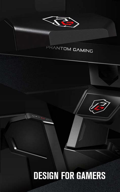 Asrock Phantom Gaming Pg Ff A Hz Full Hd Ms Ips Gaming Monitor Pg Ff A Mwave