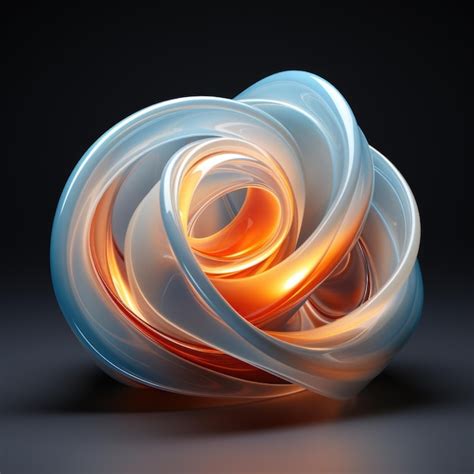 Premium Ai Image An Abstract Shape