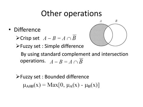 Ppt Chapter 2 The Operations Of Fuzzy Set Powerpoint Presentation Free Download Id928859