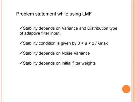 Adaptive Noise Cancellation Pptx Technology And Computing