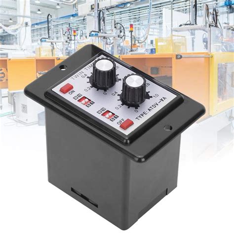 Twin Timer Relay On Off Knob Control Time Switch Short Period Repeat Cycle Intermittent Timer