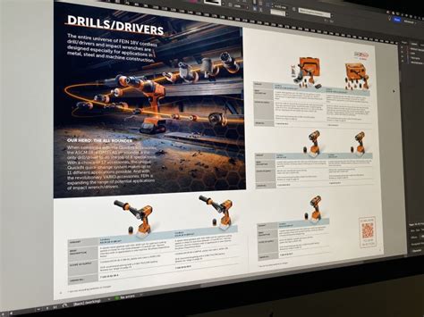 Fein Graphicdesign Brochure Design Happydesigner Greatfeedback Bosch Neil Catchpole