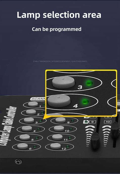 Manual Control Dmx512 Led Light Controller Dmx512 Led Controller And