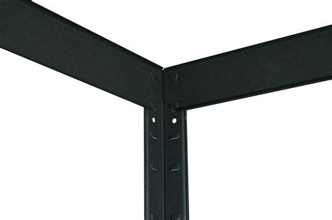 ᐉ Стелаж металевий Skladcom з дерева посилений фарбований 180x60x50 см 175 кг полицю 5 полиць