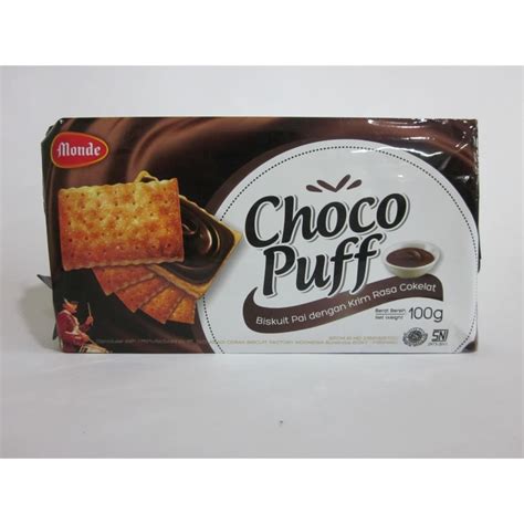 Jual Monde Choco Puff 100g Shopee Indonesia