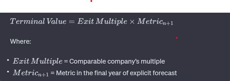 The Significance Of Terminal Value In Dcf Valuatio Fmp