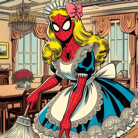 Spider Maid By The Frilly Salon On Deviantart