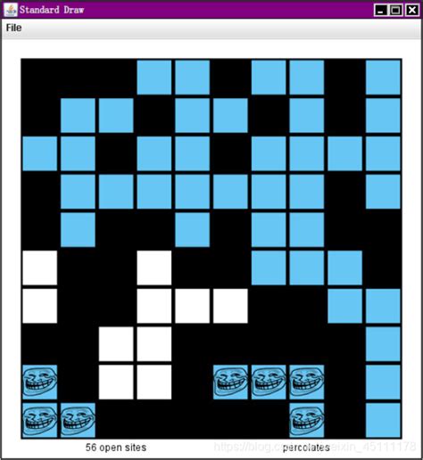 Coursera 普林斯顿算法课第一周作业percolation（渗透）心得解法coursera 普林斯顿 数学chrisyyol的博客 Csdn博客