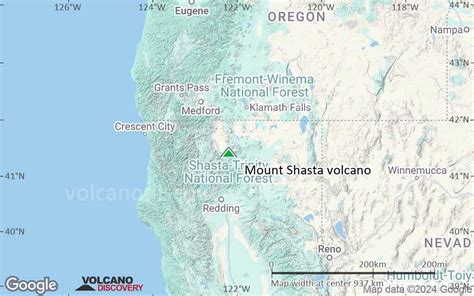 Mount Shasta Volcano California Canada And Usa Mainland Facts