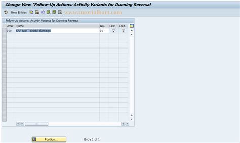 FQAT03 SAP Tcode Follow Up Variants For Actual Type 3
