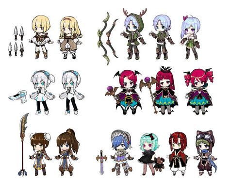 Sd캐릭터 디자인 캐릭터 컨셉 아트 Sd캐릭터 캐릭터 컨셉