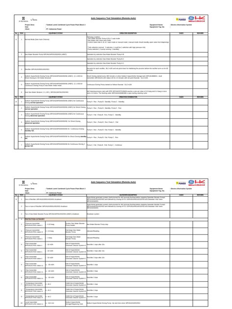 Auto Sequence Test Form Ecp Pdf