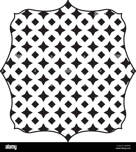 Isolated Pattern Frame Design Stock Vector Image And Art Alamy