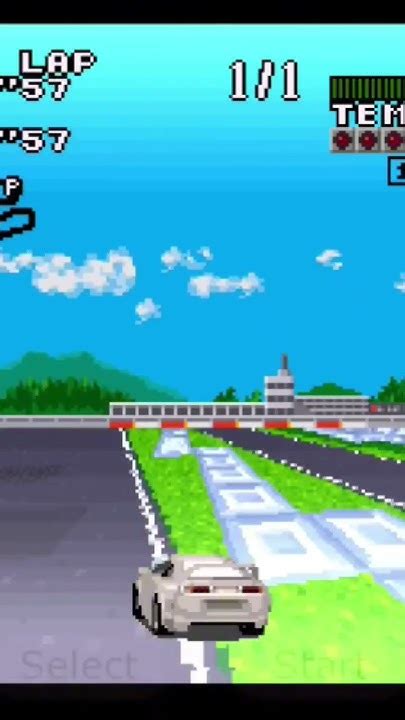 Toyota Supra En Gt Racing Súper Nintendo Snes Demo Retro Gaming